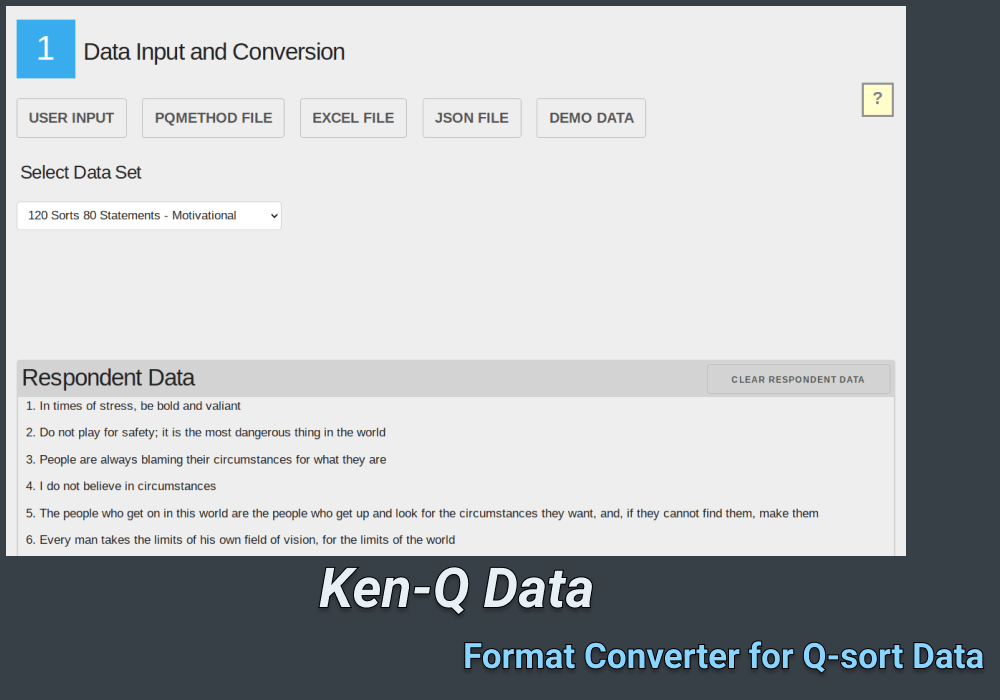 Banasick - Q Method Tools